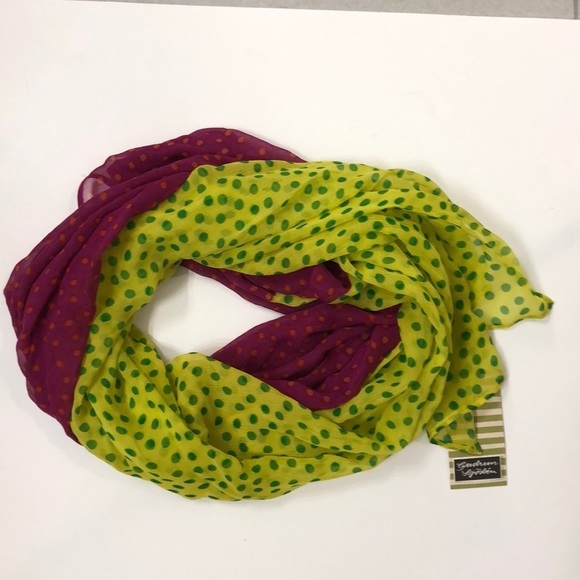 Accessories | Dotted Silk Scarf Swedish Design | Poshmark